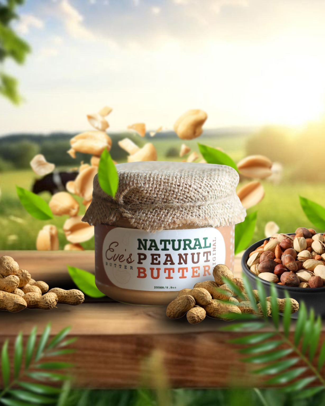 Natural Nut Butters - Wholesome Spreads | Eve's All Healthy